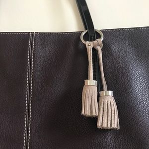 LOFT | Bags | Loft Leather Tote | Poshmark